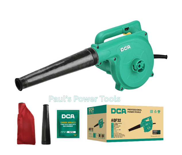 DCA Blower – 680W Leaf Blower Vacuum – AQF32 – Pauls Power Tools